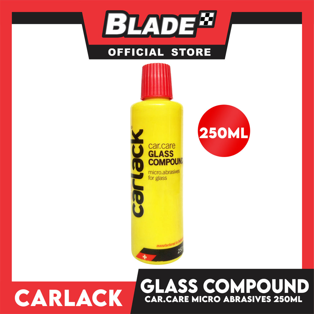 Carlack Glass Compound Micro-abrasives for glass 250mL Car Care – blade.ph