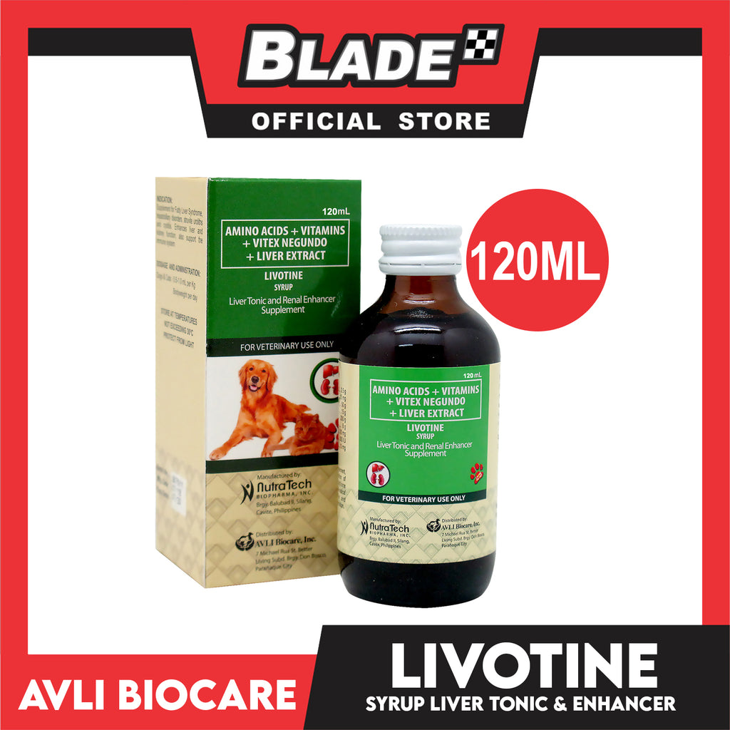 Livotine Syrup Liver Tonic And Renal Enhancer 120ml – blade.ph