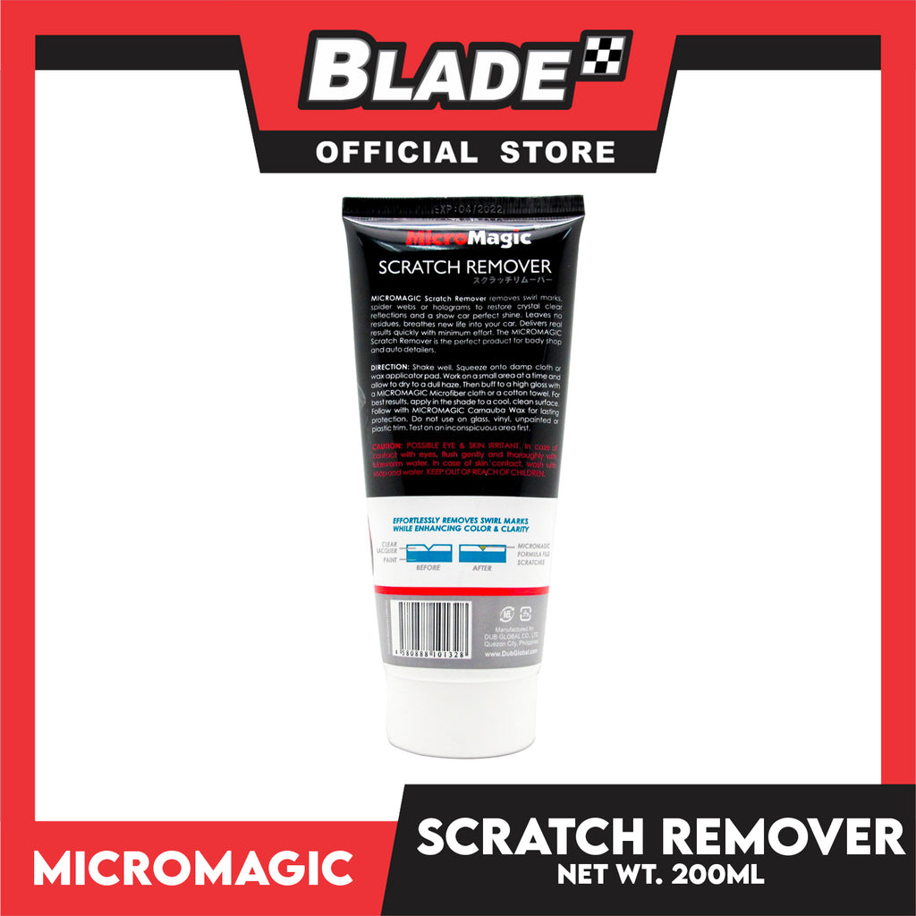 Micromagic Scratch Remover 200ml Removes Surface Scratches, Swirl Mark ...