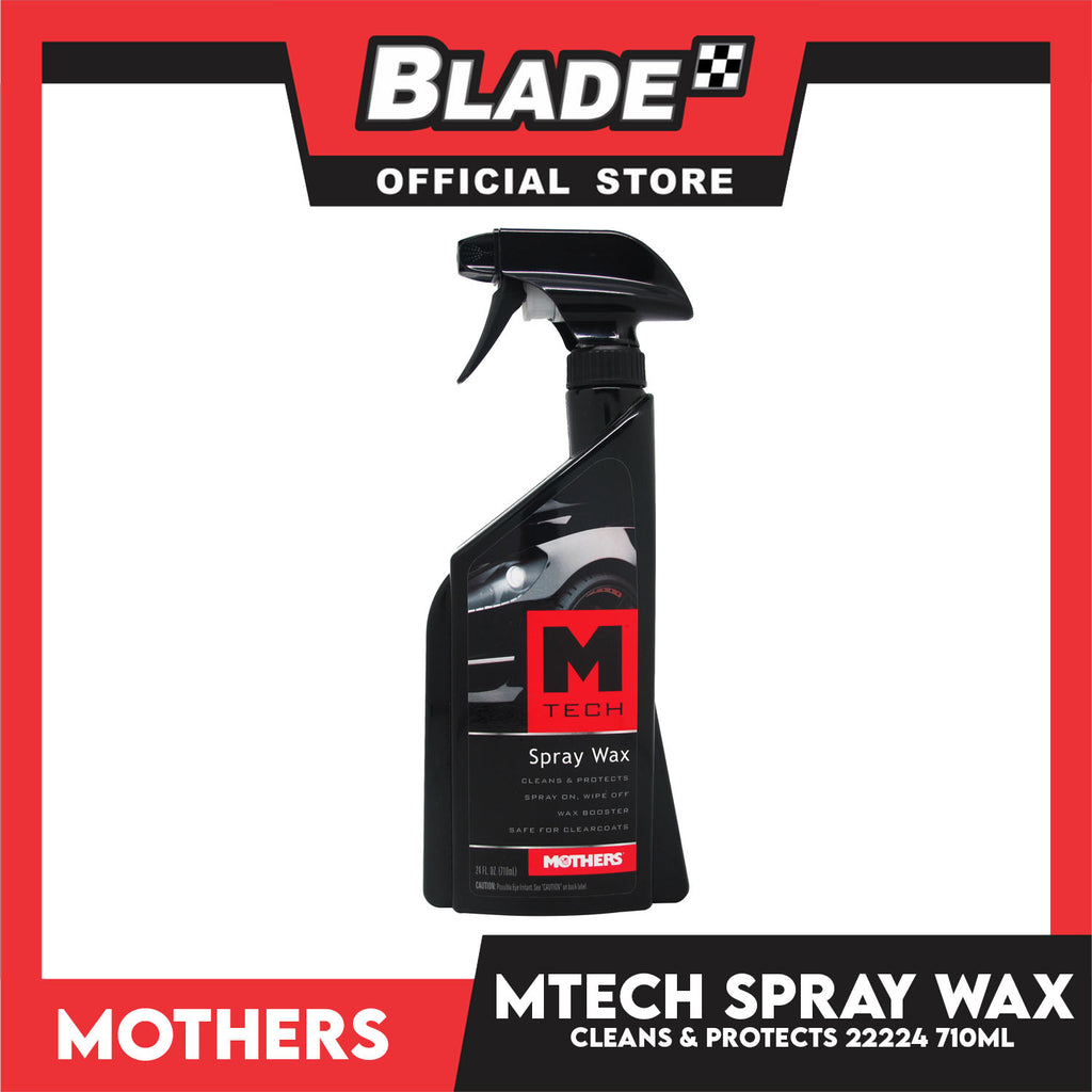 Mothers M-Tech Spray Wax 22224 710ml Cleans And Protects – blade.ph