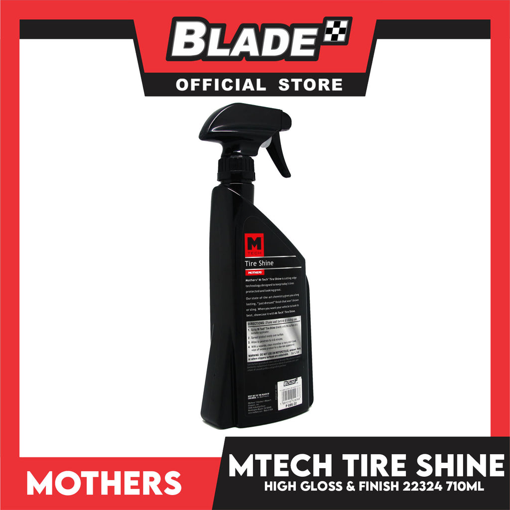 Mothers M-Tech Tire Shine 22324 710ml – blade.ph
