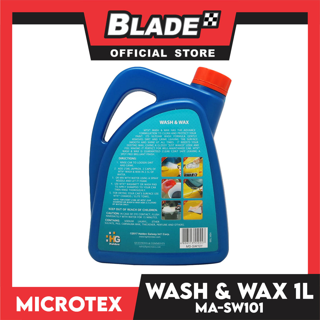 Microtex Wash & Wax Hi-Foam Wash Protection MA-SW101 1L – blade.ph