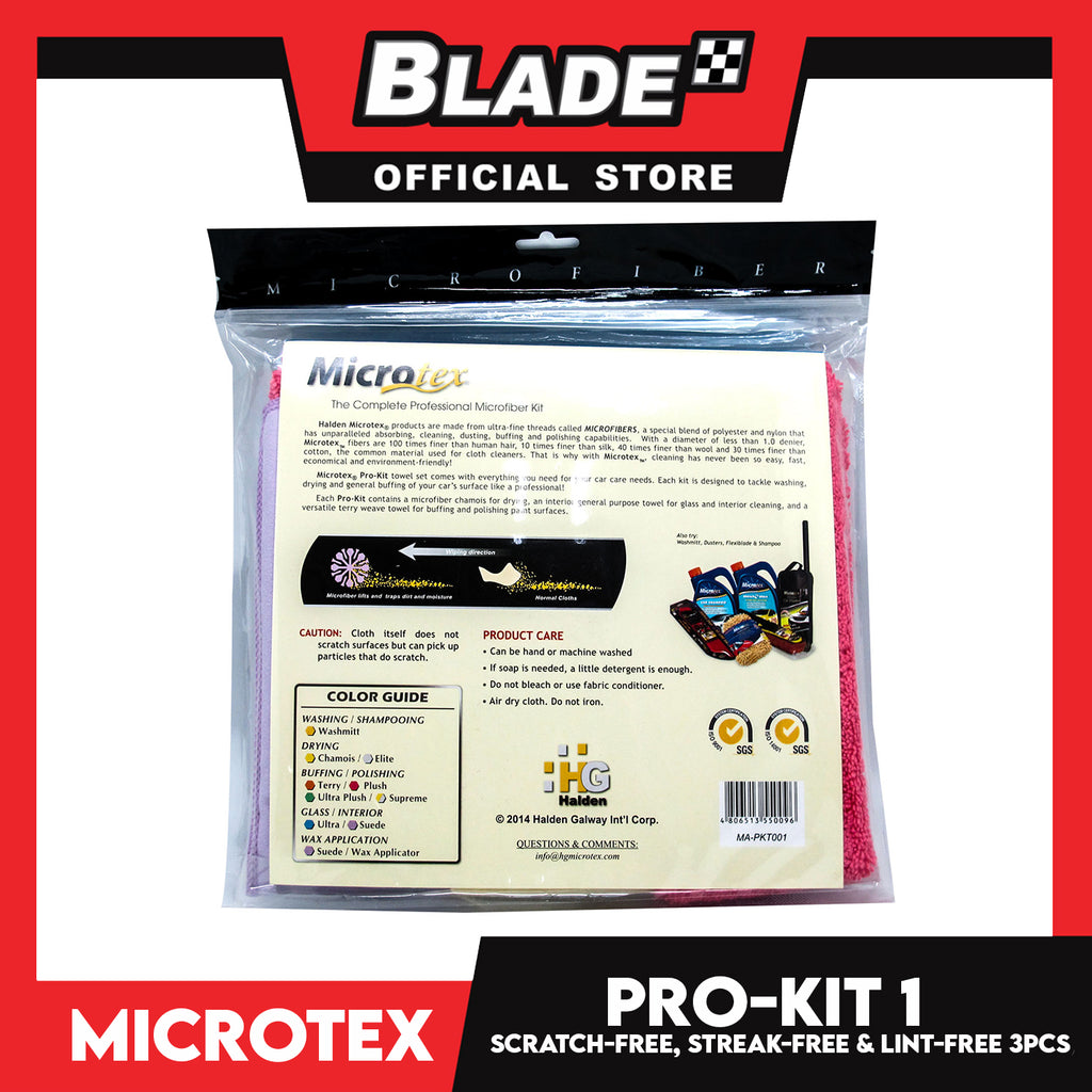 Microtex Pro-Kit 1 Microfiber Cloth MA-PKT001 – blade.ph