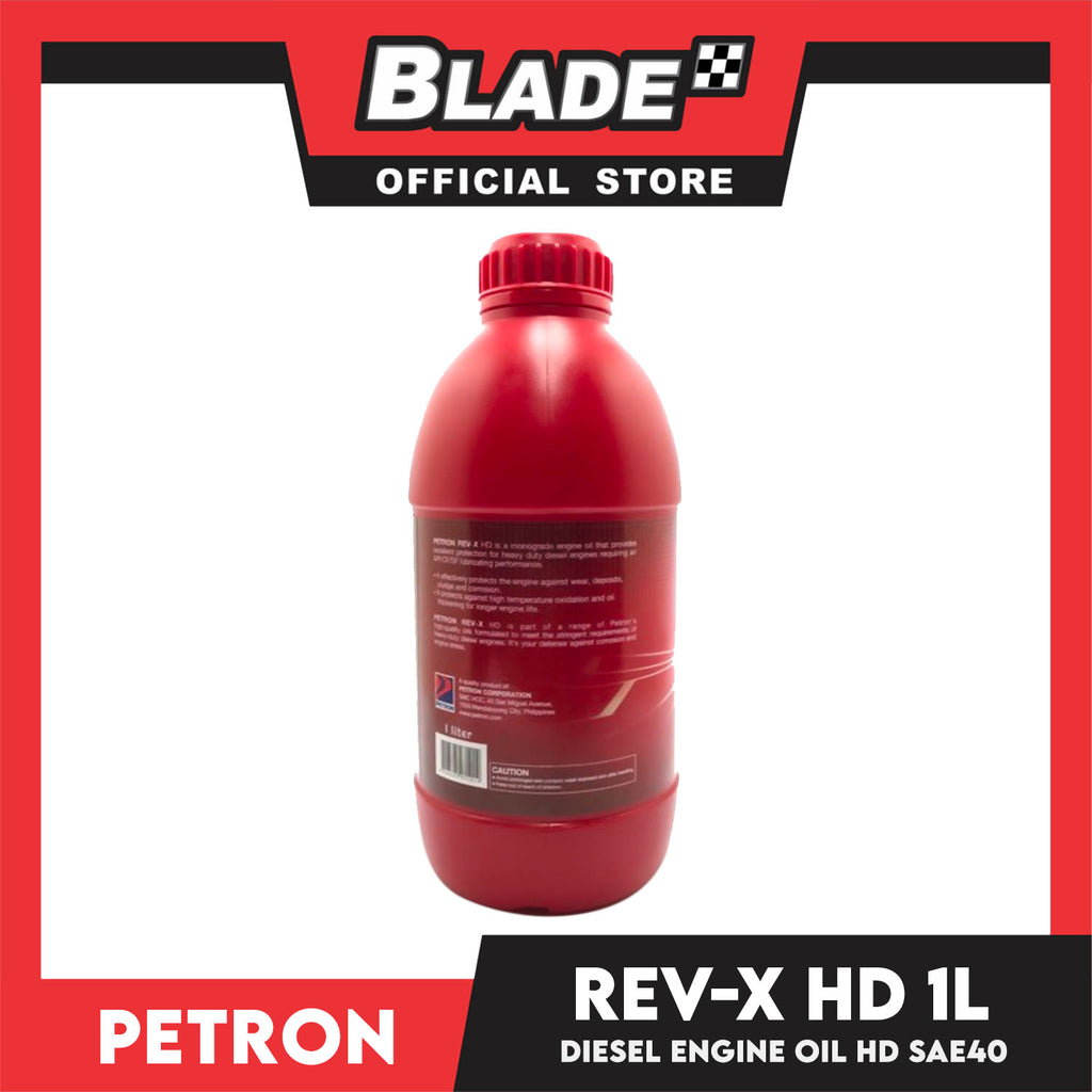 Petron REV-X HD SAE 40 Diesel Engine Oil 1L – blade.ph