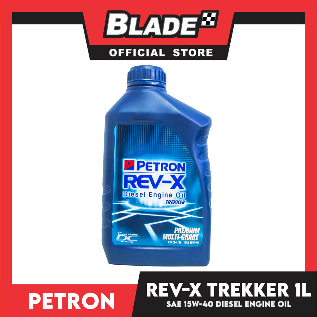 Petron SAE 15W-40 REV-X Diesel Engine Oil Trekker 1L – blade.ph