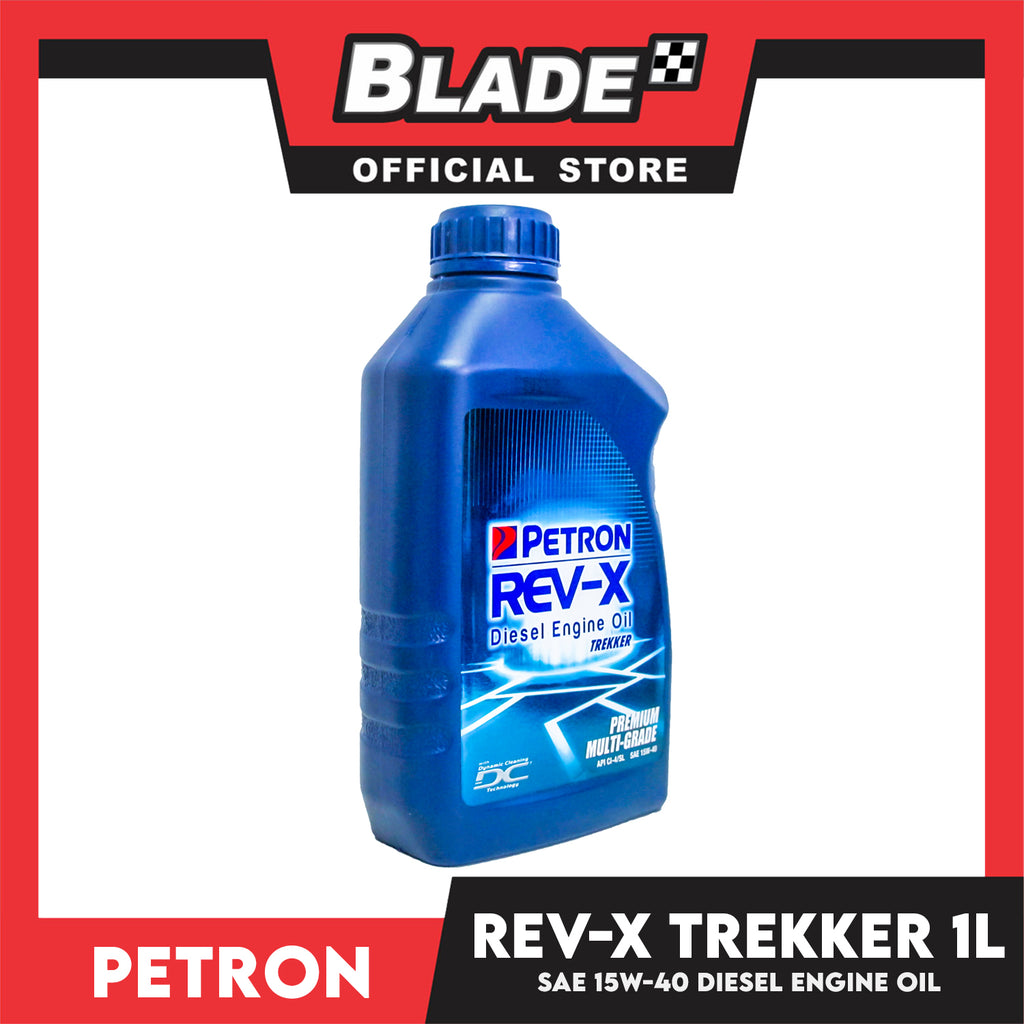 Petron SAE 15W-40 REV-X Diesel Engine Oil Trekker 1L – blade.ph