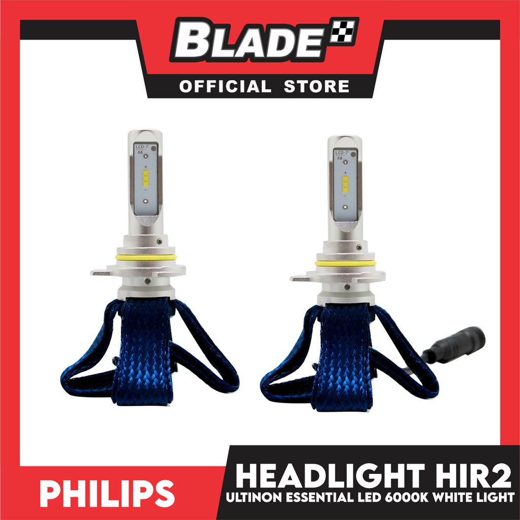 Philips LED-HL HIR2 Headlight Bulb 12V 16W Ultinon Essential Led 11012 ...