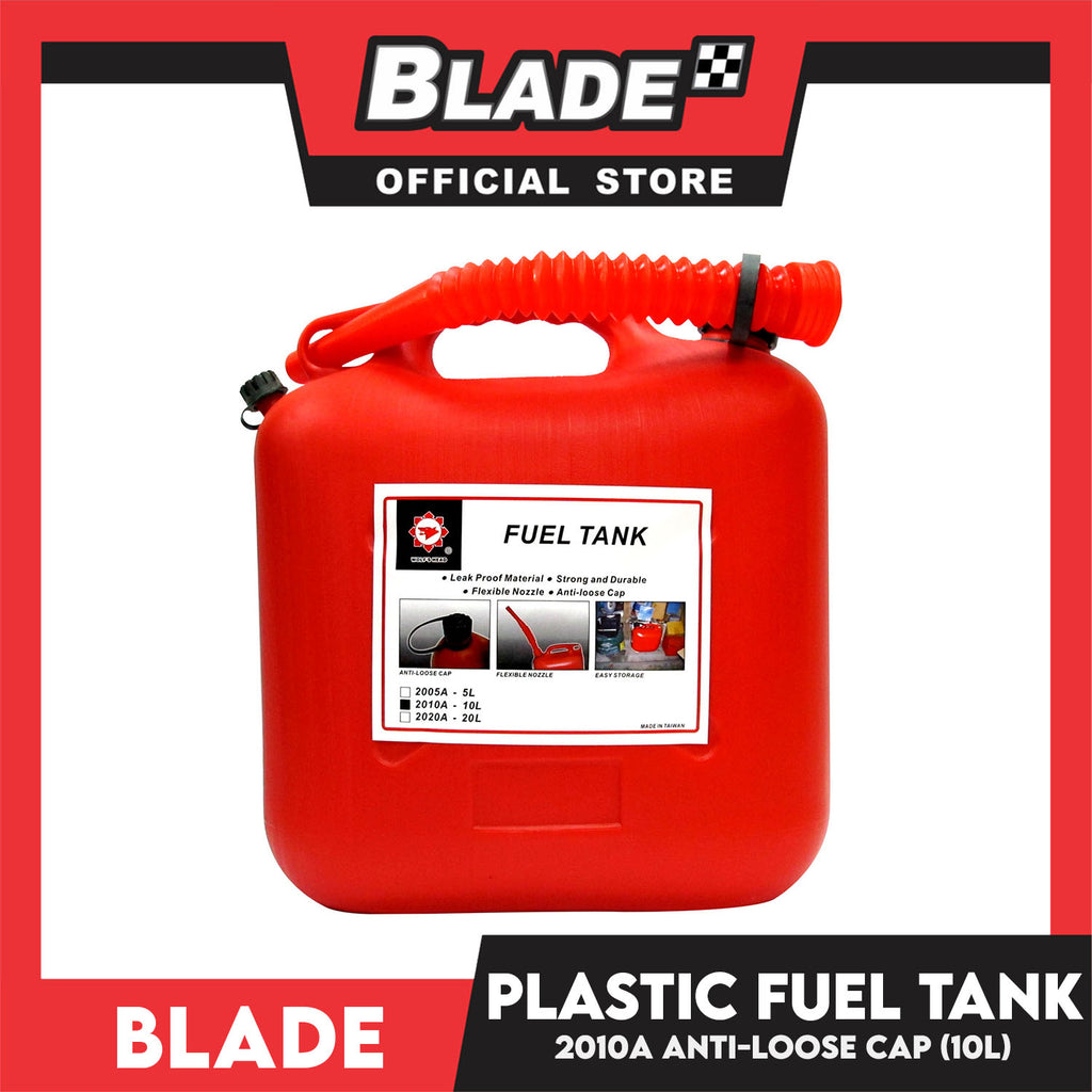 Plastic Fuel Tank 10-Liter Capacity 2010A (Red) – blade.ph