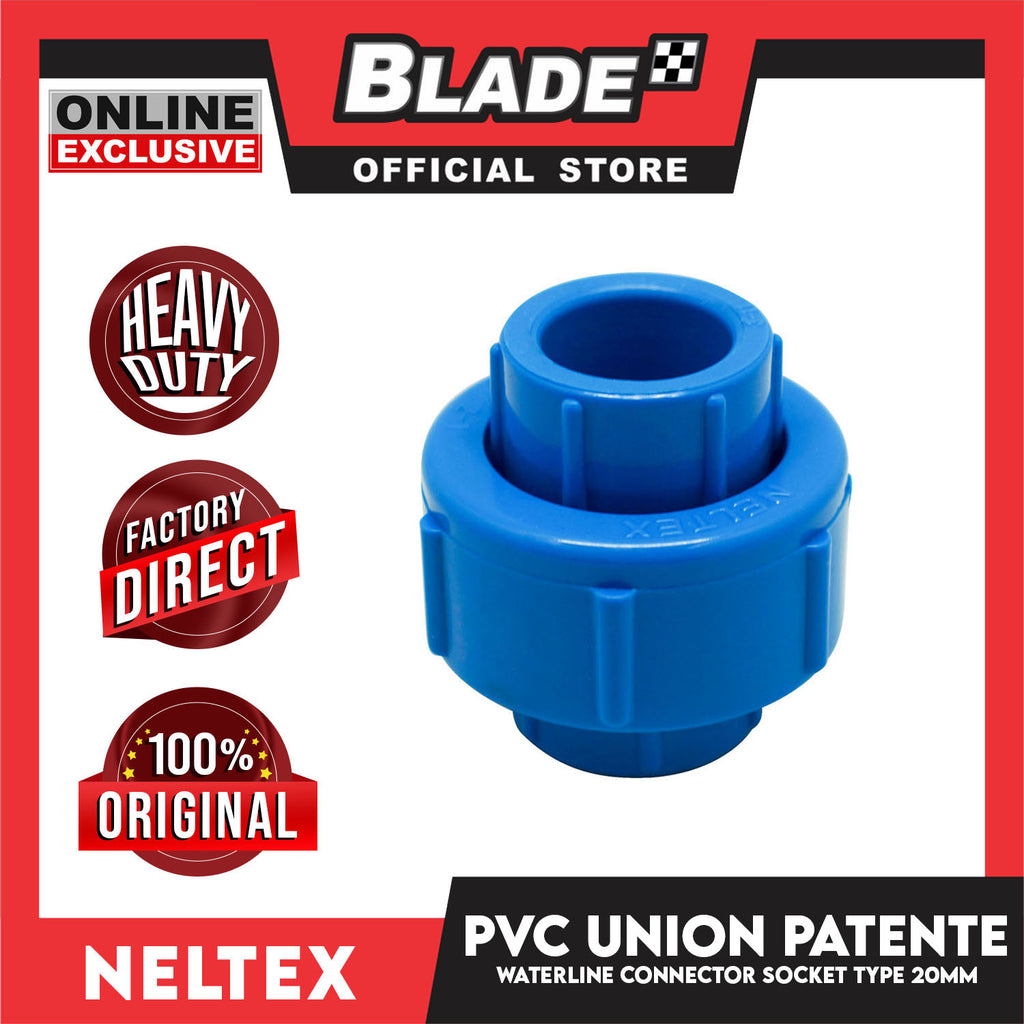 Neltex PVC Union Patente Socket Type 20mm (1/2) For Waterline Live Con ...