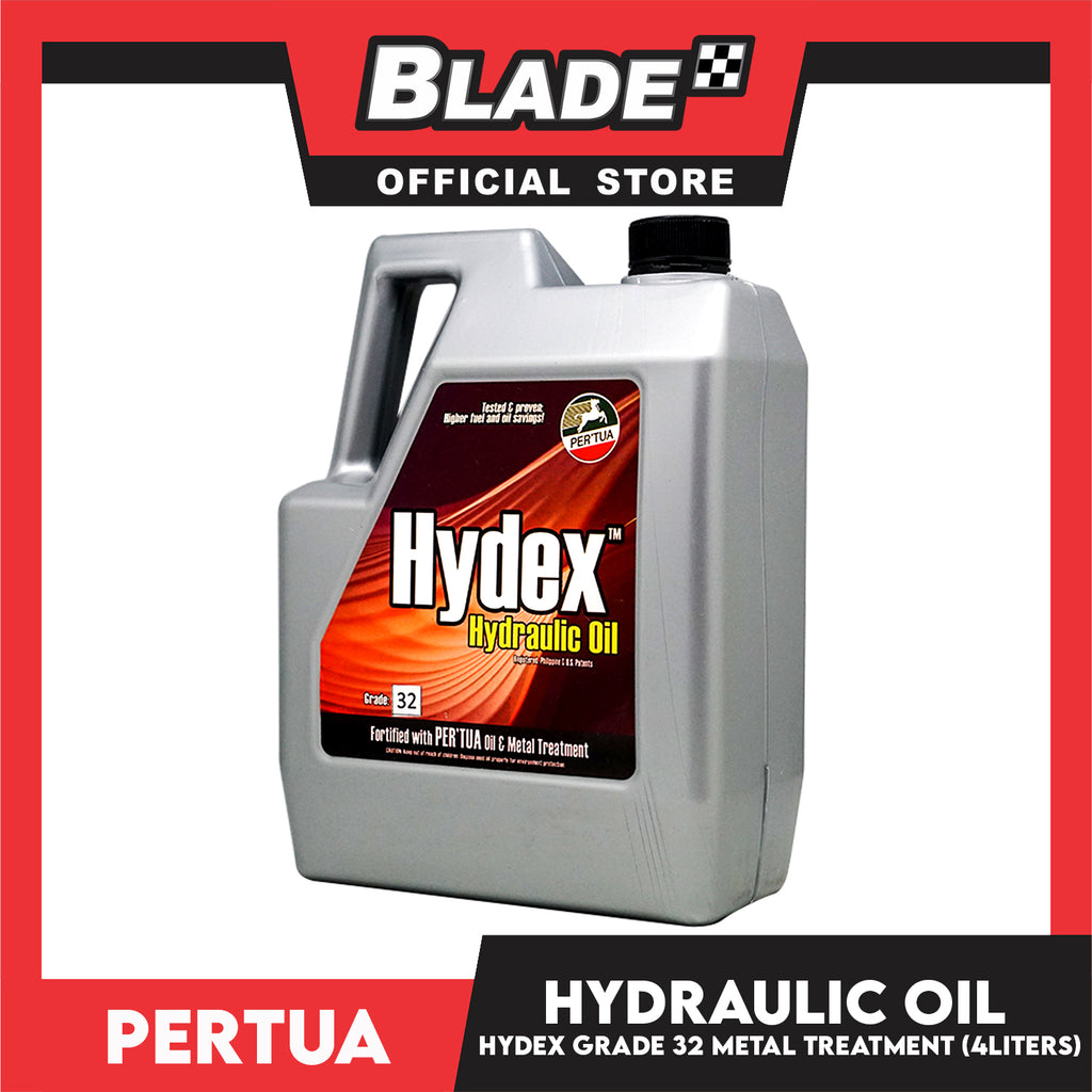 Pertua Hydex Hydraulic Oil & Metal Treatment Grade 32 4L – blade.ph