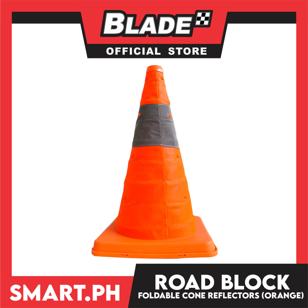 Road Block Foldable Cone Reflectors (Orange) – blade.ph