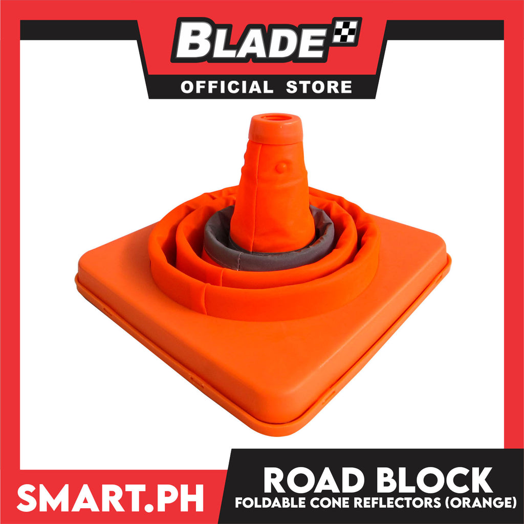 Road Block Foldable Cone Reflectors (Orange) – blade.ph