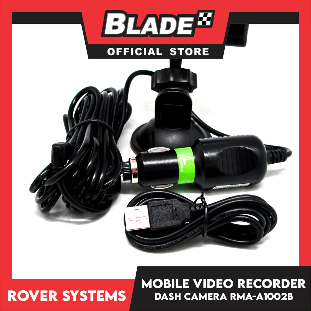 Rover Systems Dash Cam MVR RMA-A1002B (Black) – blade.ph