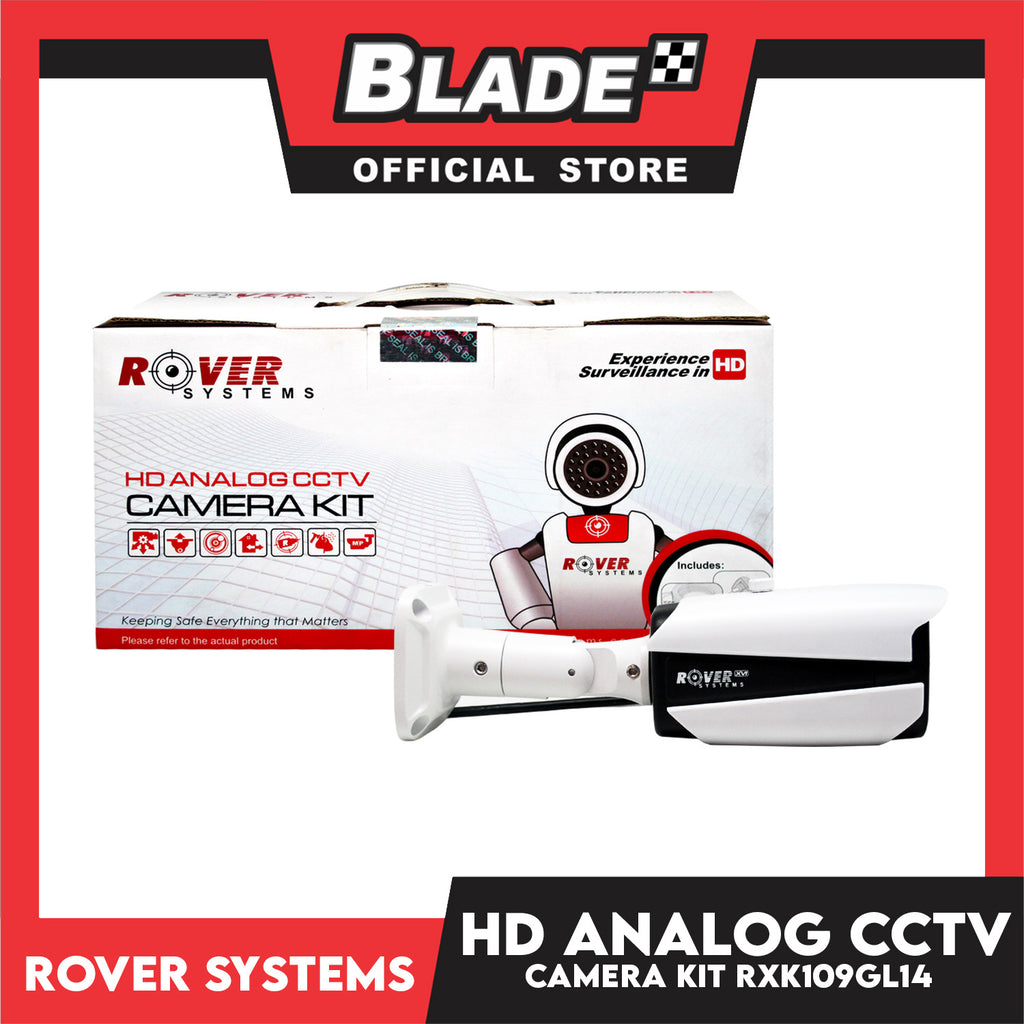 Rover Systems HD Analog CCTV Camera Kit (RXK109GLI4) XVI 2.0MP 1080P E ...