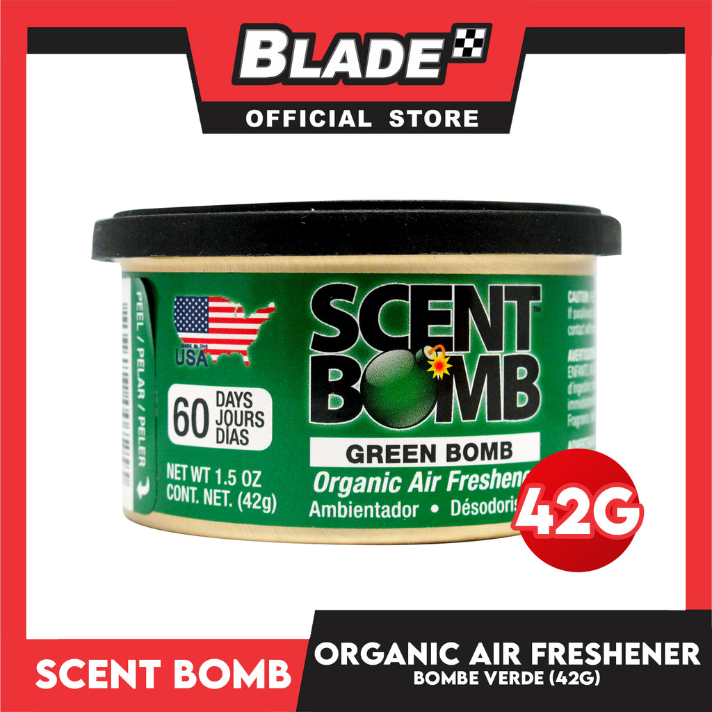 Scent Bomb Organic Air Freshener Green Bomb 42g – blade.ph