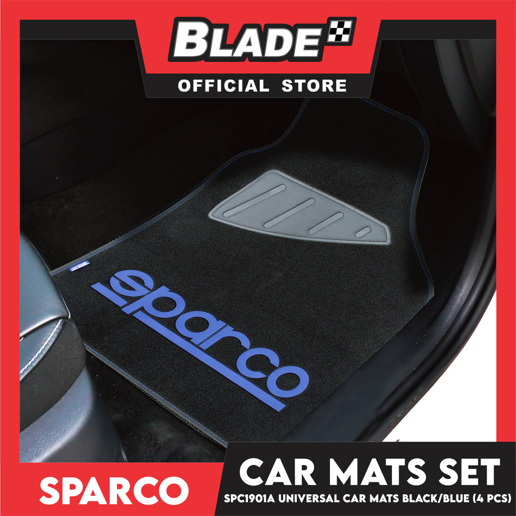 Sparco Car Mats Set Of 4pcs Universal And Quick Installation SPC1901A ...