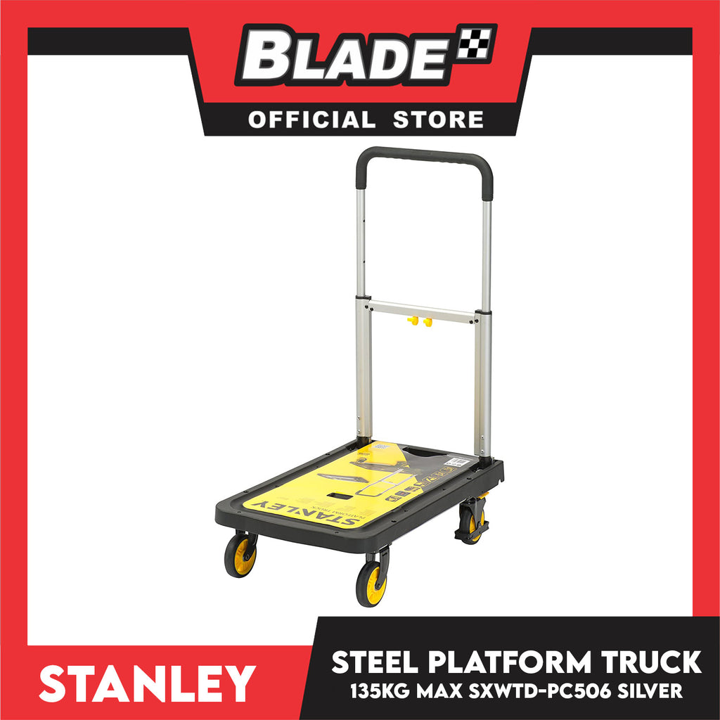 Stanley Aluminum Platform Truck PC-506 (135g) Folding Trolley, Push Ca ...