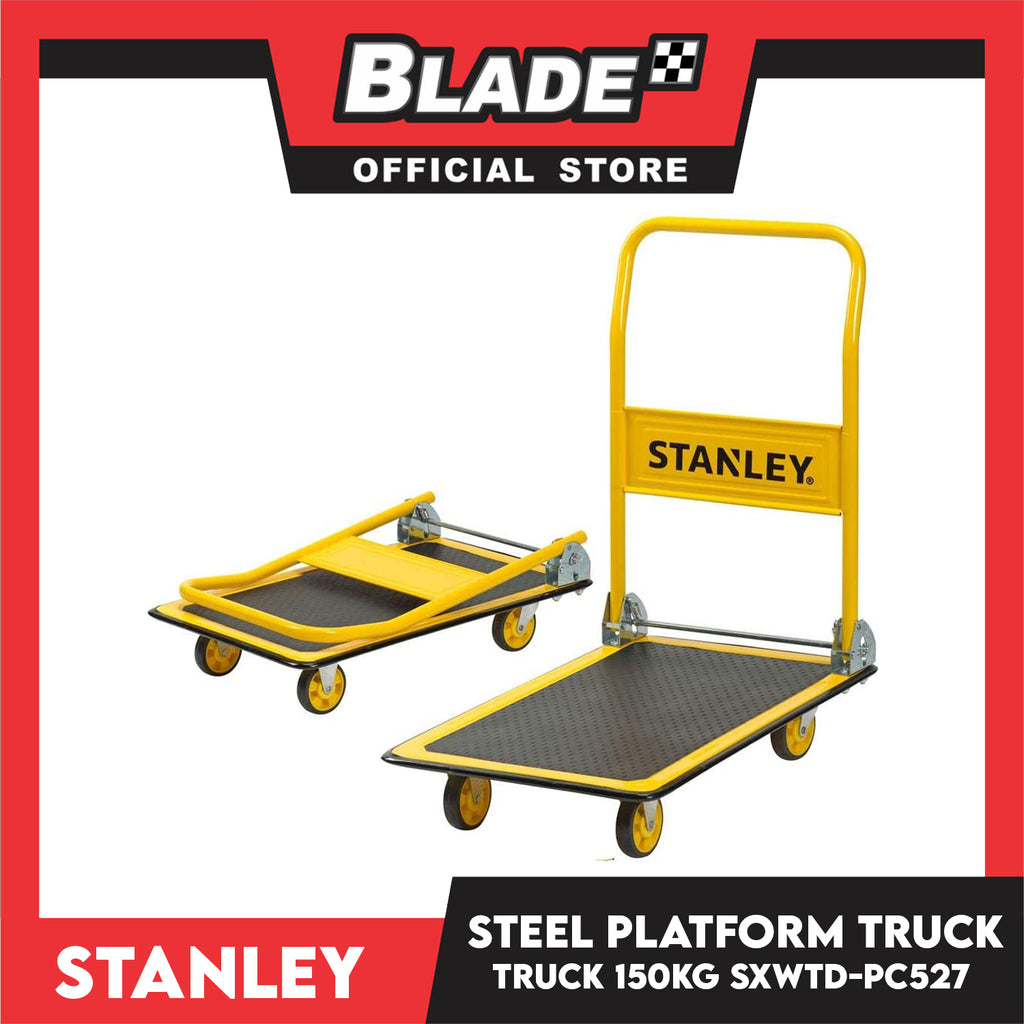 Stanley Steel Platform Truck PC-527 (150kg) Folding Trolley, Caddy, Pu ...