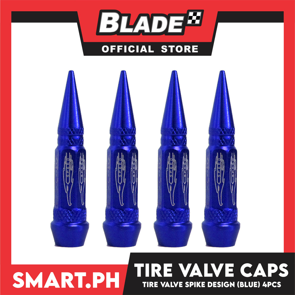 Tire Valve Caps Spike Design 7046 (Assorted Colors) – blade.ph