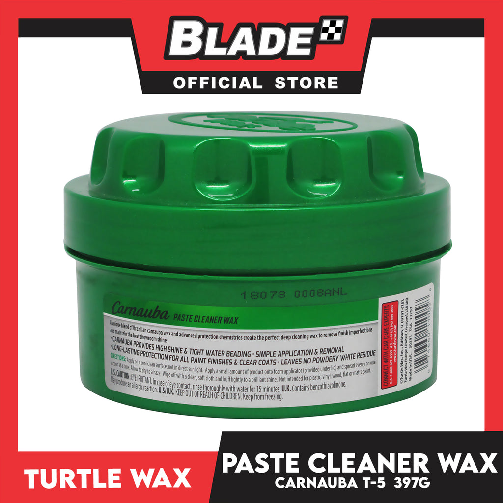 Turtle Wax Carnauba Cleaner Paste Wax T-5 397g – blade.ph