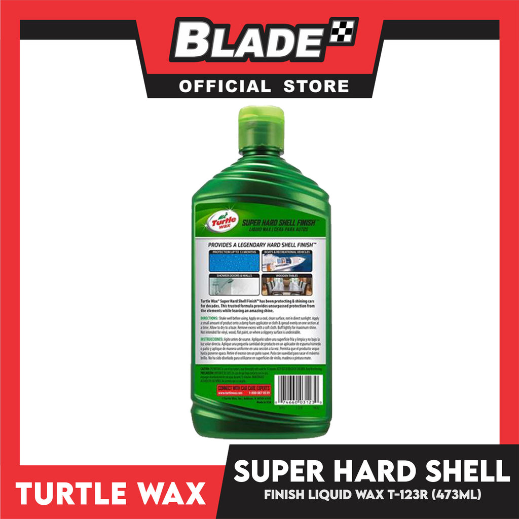 Turtle Wax Super Hard Shell Finish Liquid Wax 473mL T-123R – blade.ph