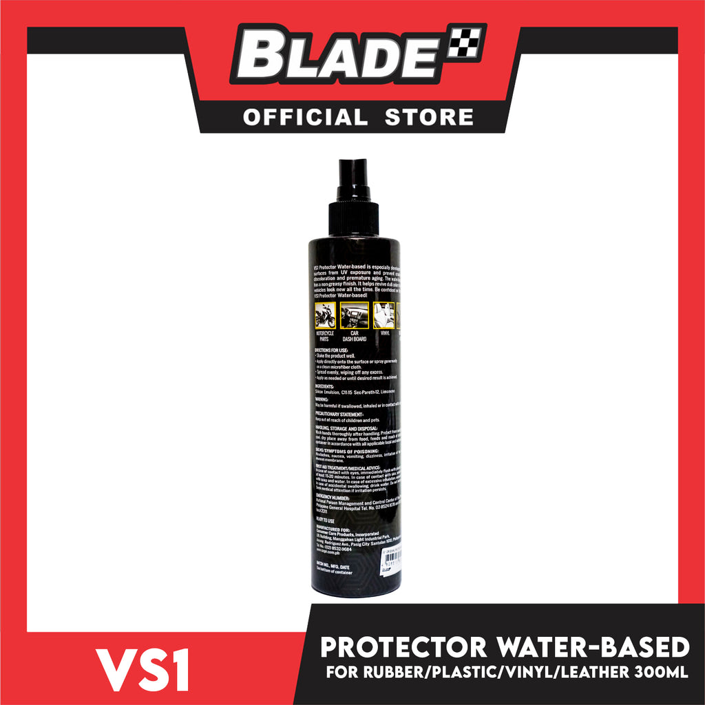 VS1 Protector Original Water-Based For Rubber Plastic Vinyl Leather Cl ...