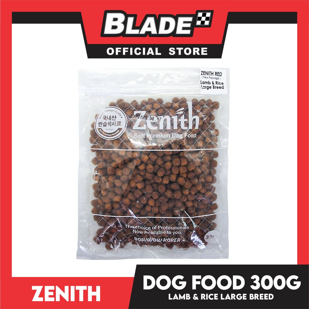 Zenith Soft Premium Dog Food For Large Breed 300g (Lamb, Chicken And R ...