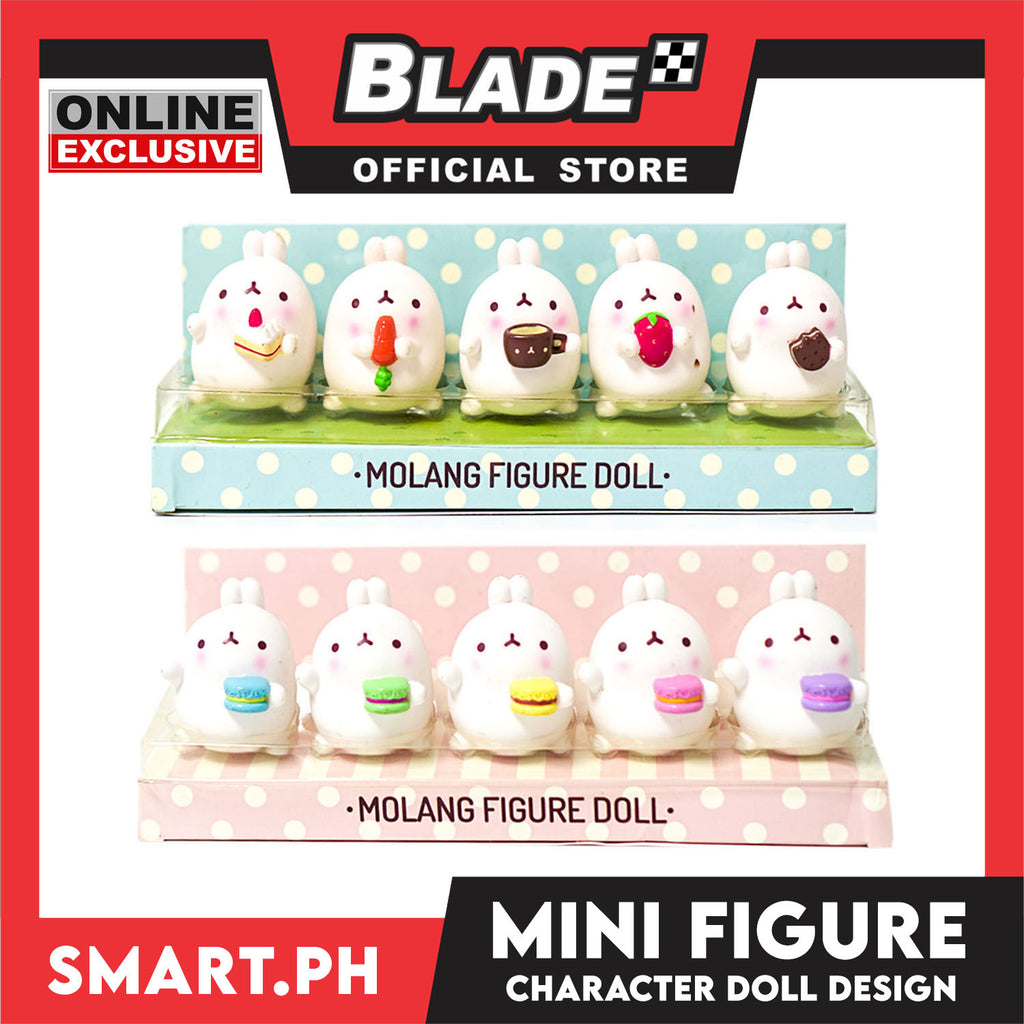 Gifts Mini Figure Character Doll Designs Set of 5pcs (Assorted Designs ...