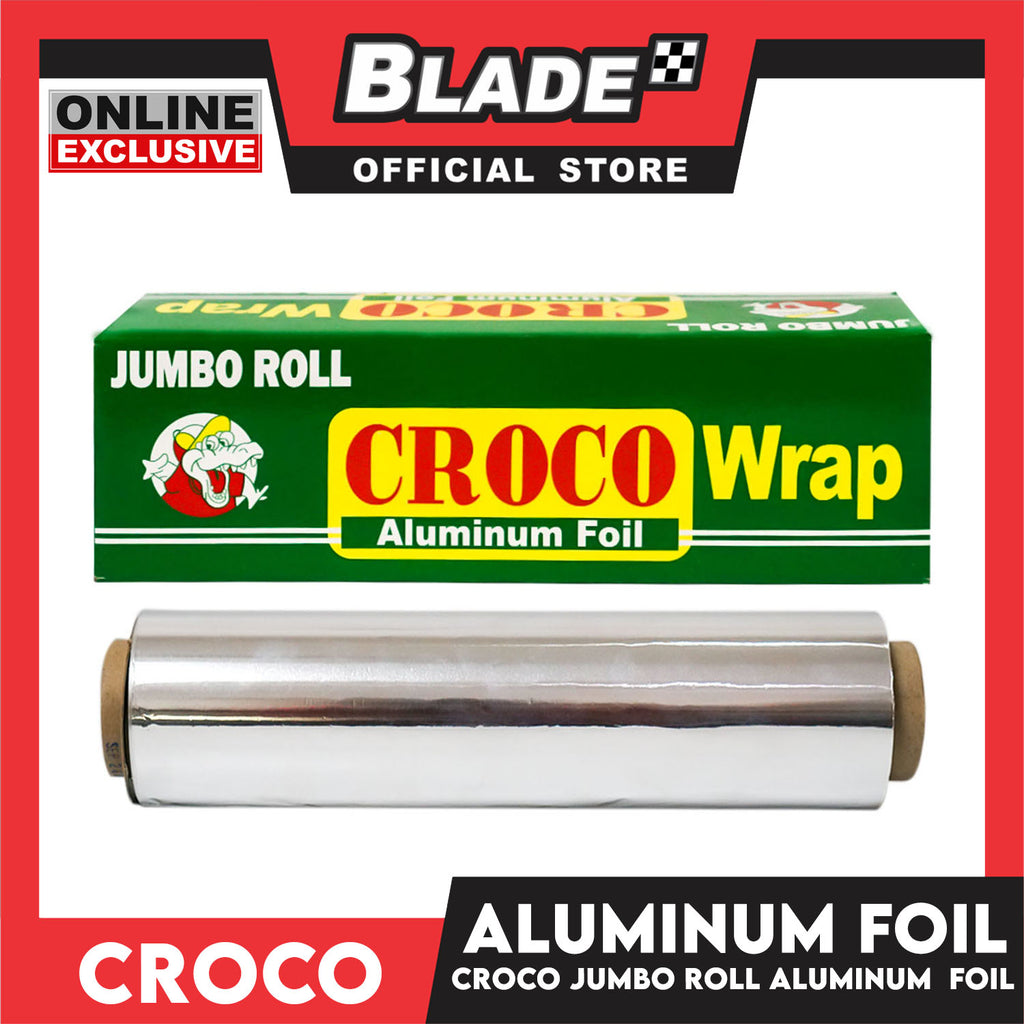 Croco Wrap Aluminum Foil Jumbo Roll 30cm x 150m – blade.ph