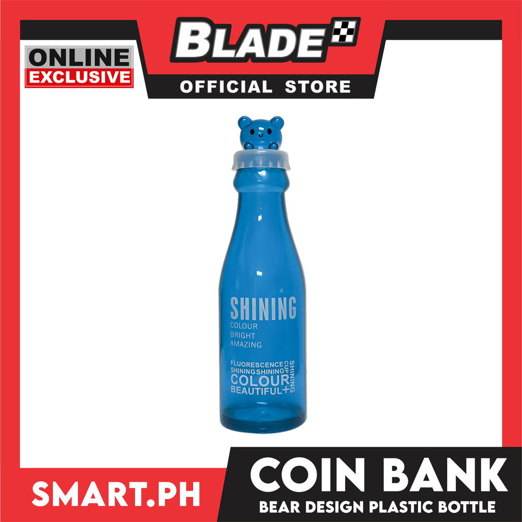 Gifts Plastic Bottle Coin Bank (Assorted Designs and Colors) – blade.ph