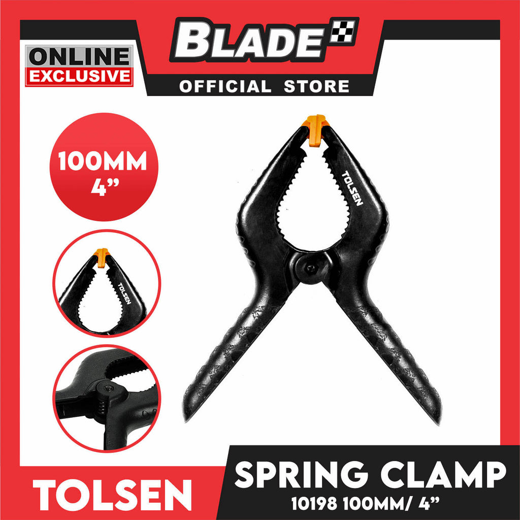 Tolsen Spring Clamp 100mm 4'' 10198 – blade.ph