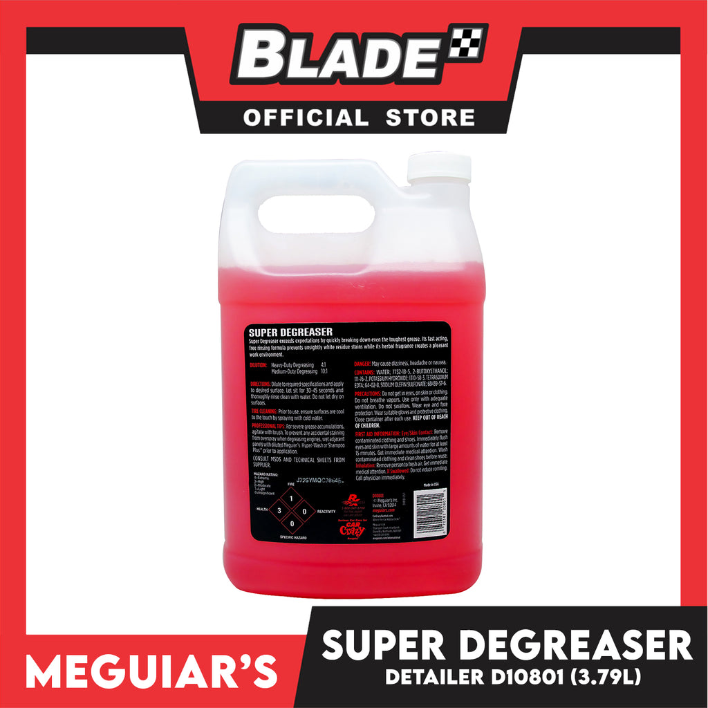 Meguiar's Super Degreaser D10801 3.79L – blade.ph
