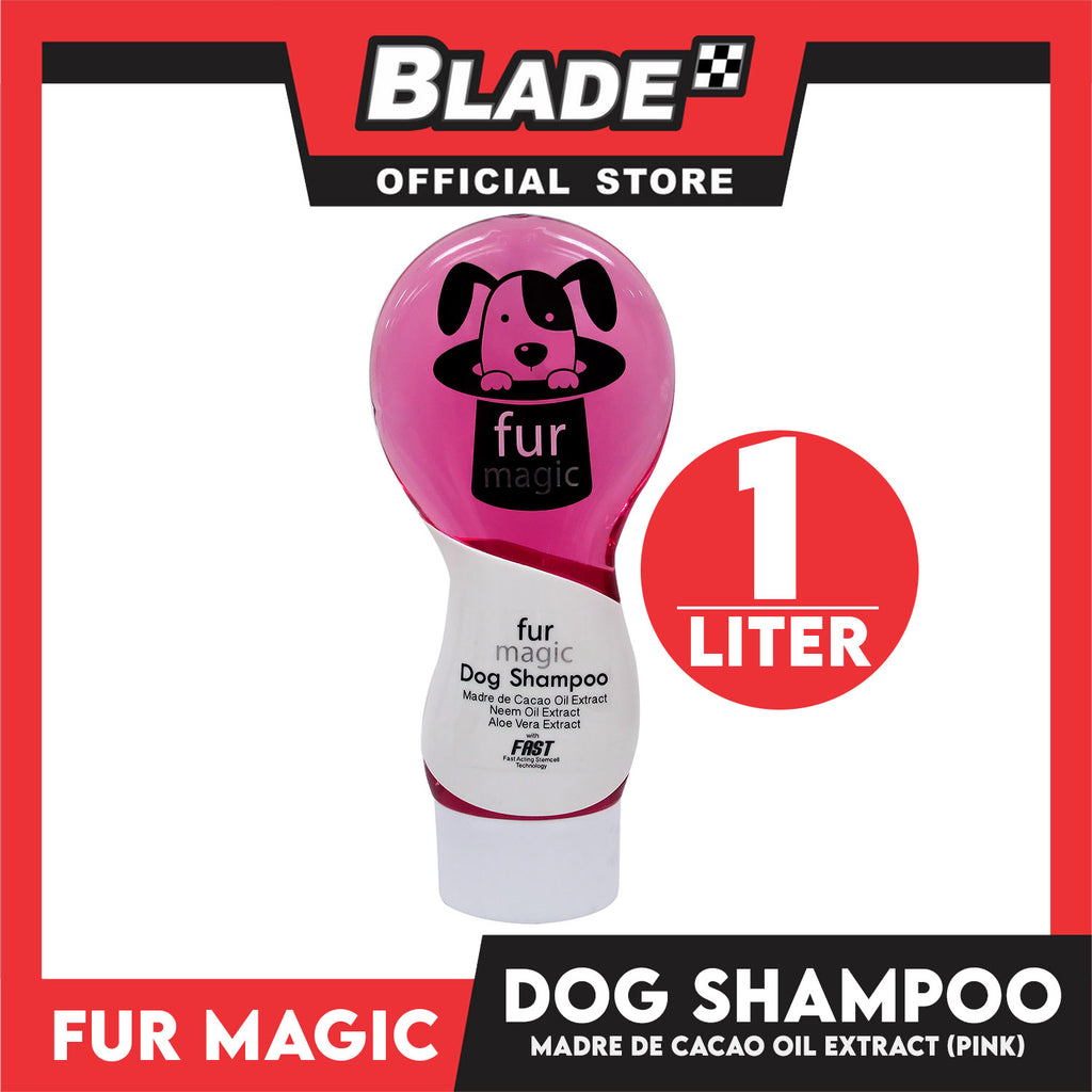 Fur magic with Fast Acting Stemcell Technology (Pink) 1000ml Dog Shamp ...