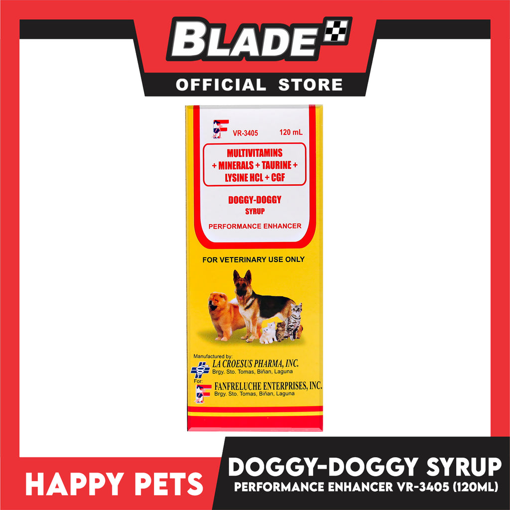 Happy Pets Doggy Doggy Syrup, Multivitamins + Minerals + Taurine + Lys ...