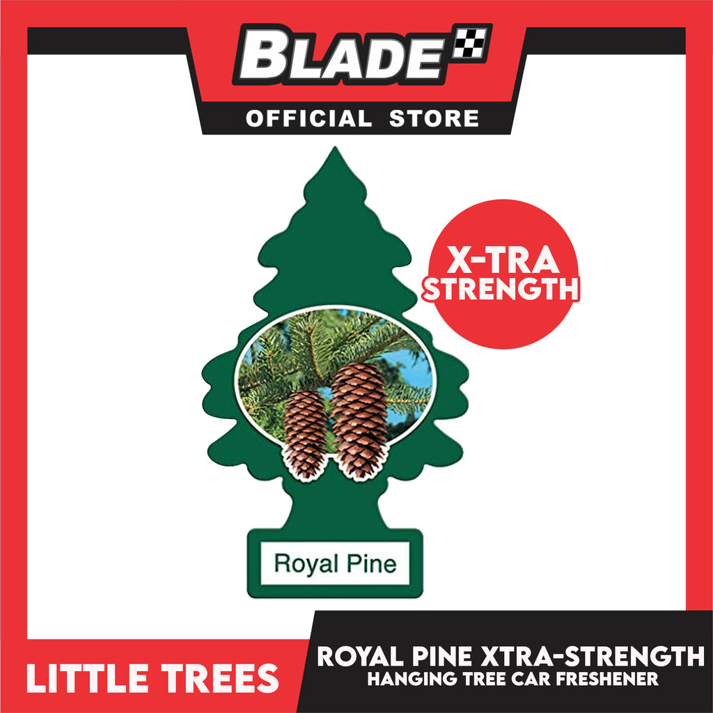 6pcs Little Trees Car Air Freshener X-tra Strength 10601 (Royal pine ...
