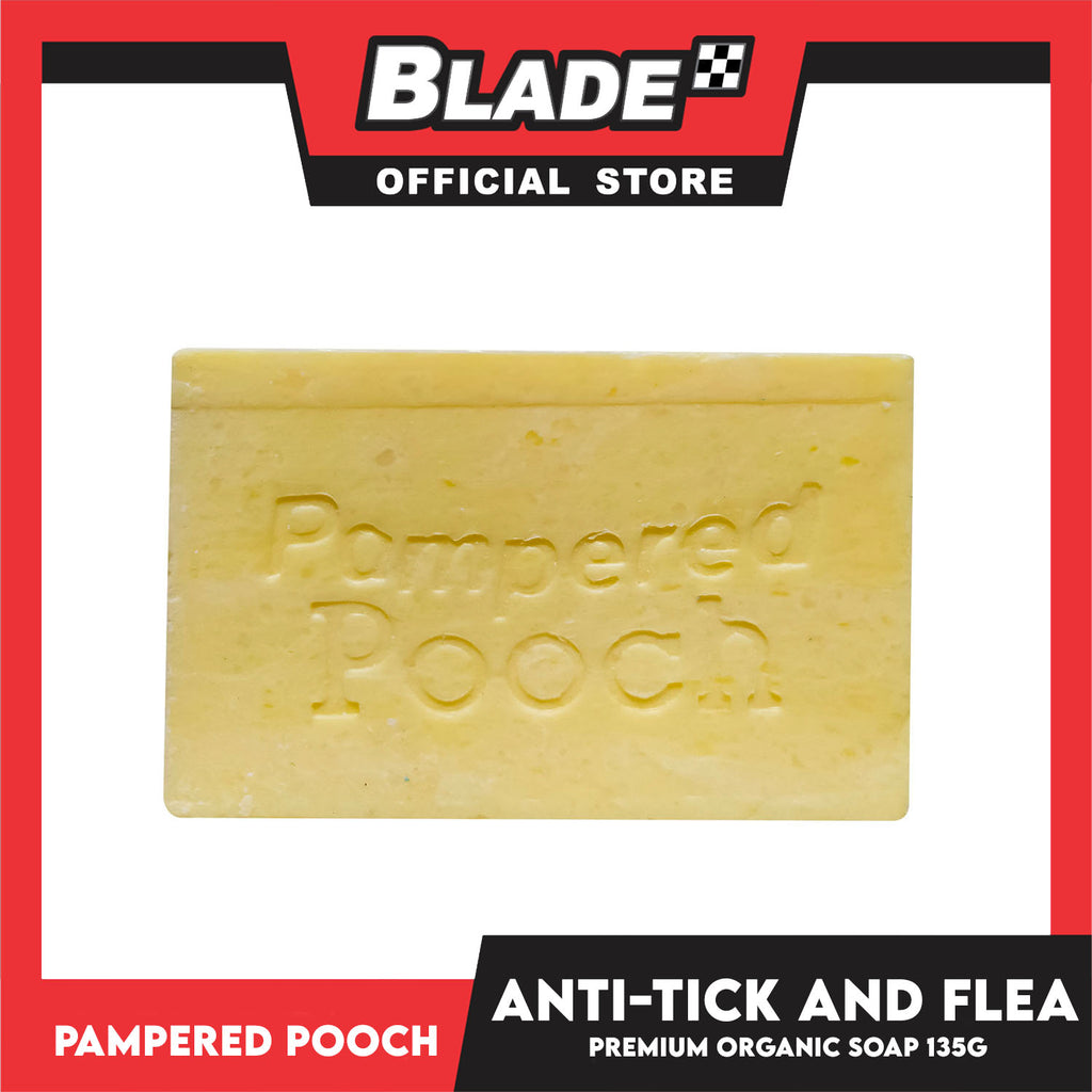 Pampered Pooch Premium Organic Soap, Anti-Tick And Flea Dog Soap 135g ...