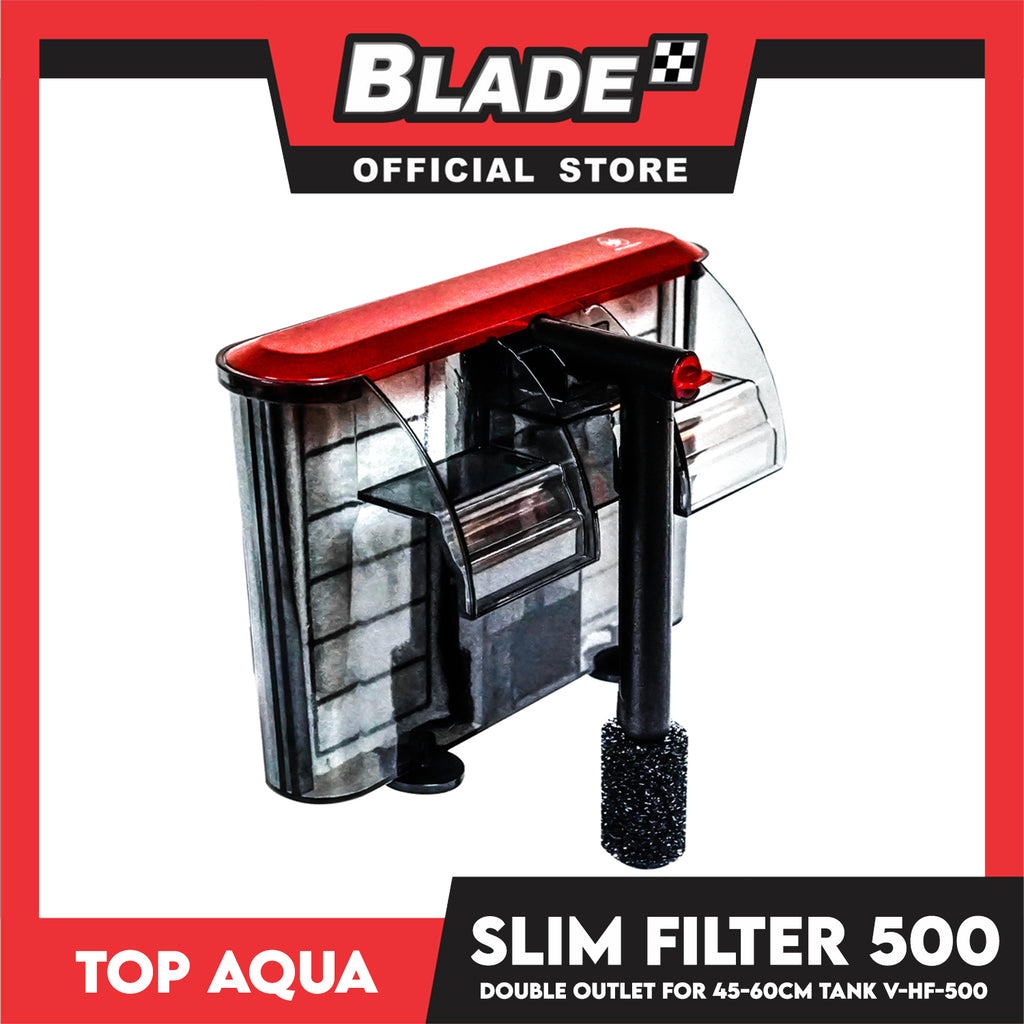 Slim Filter V-HF-500 For 45-60cm Tank, Flow Rate 459L/H - 500L/H, Powe ...