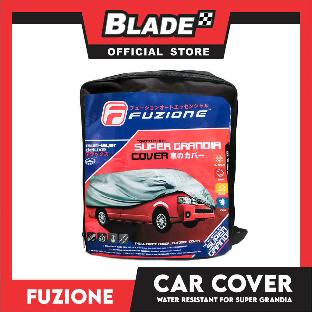Fuzion Car Cover Water Proof For Toyota Hi-ACE Super Grandia (FCC-WRHI ...