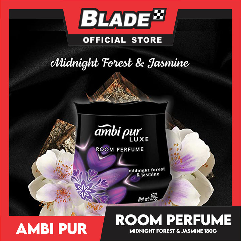 Ambi Pur Luxe Room Perfume Midnight Forest And Jasmine 180g – blade.ph