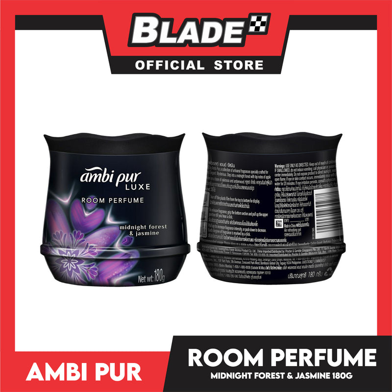 Ambi Pur Luxe Room Perfume Midnight Forest And Jasmine 180g – blade.ph