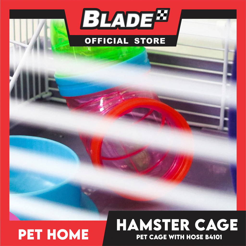 Hamster Cage With Hose (B4101) Hamster Cage, Hamster Accessories, Hams ...