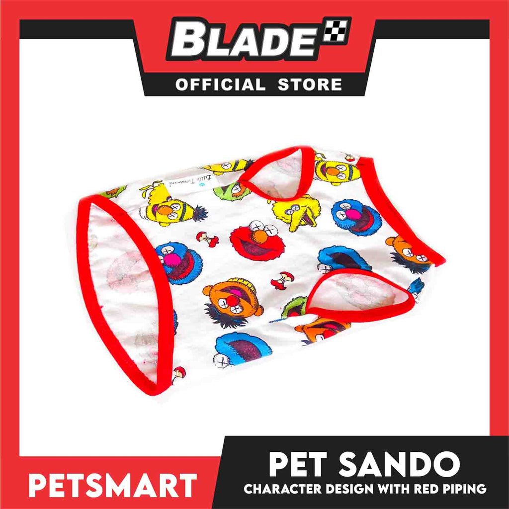 Pet Sando Clothes, Character Design With Red Piping DG-CTN129S (Small ...