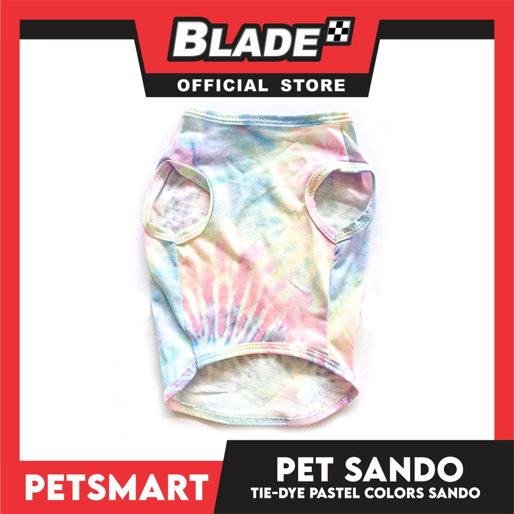 Pet Sando Tie-Dye Pastel Colors DG-CTN137L (Large) Perfect Fit For Dog ...