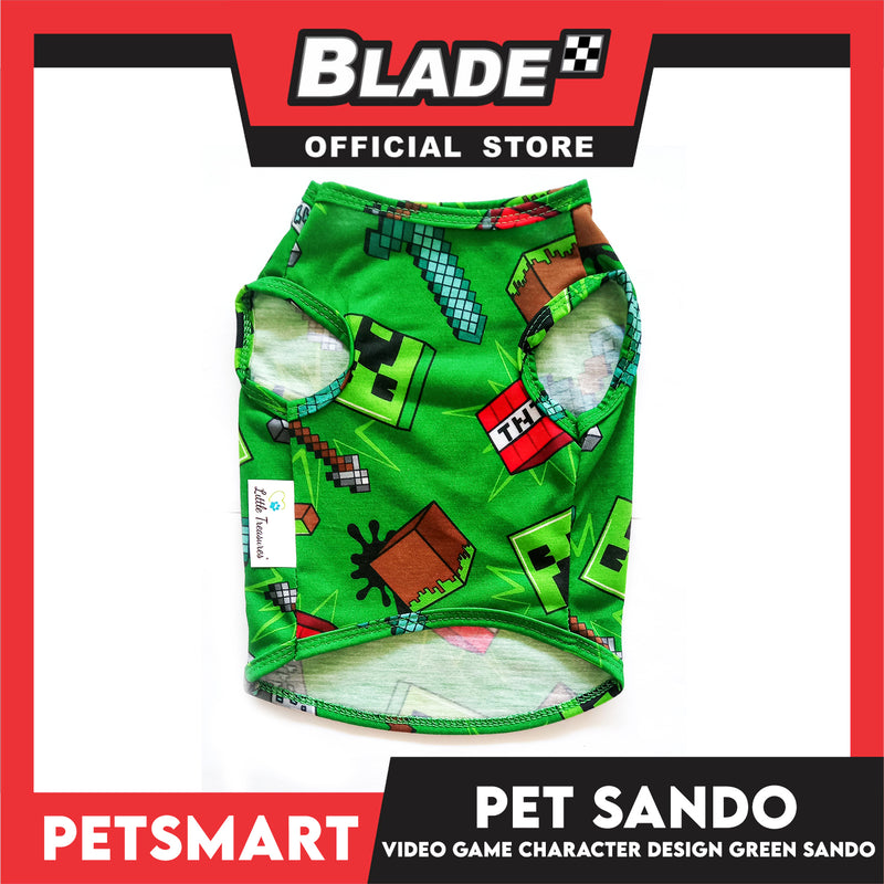 Pet Sando with Character Design, Green Color DG-CTN139XL (XL) Perfect ...