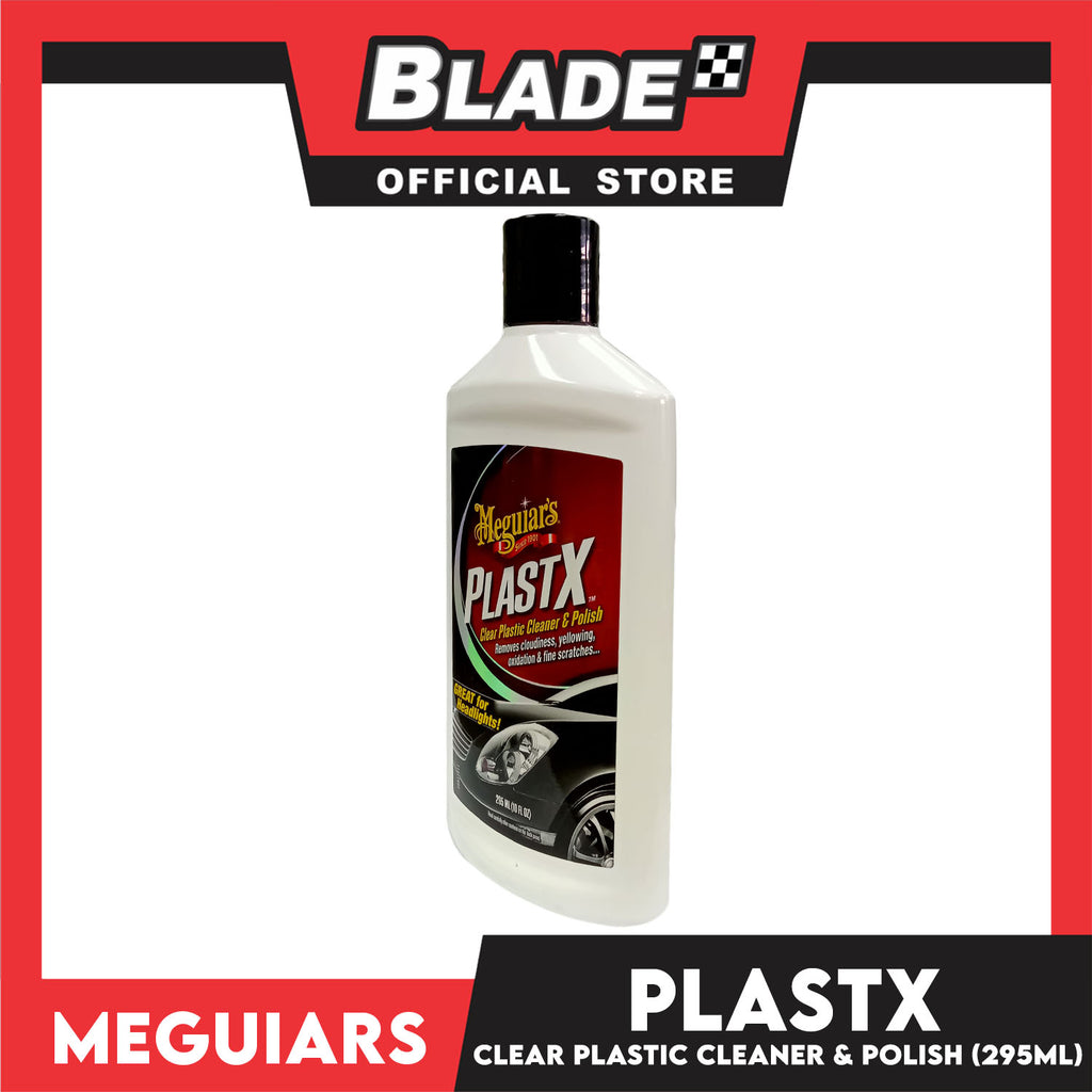 Meguiar's Plastx Clear Plastic Cleaner and Polish 295ml – blade.ph