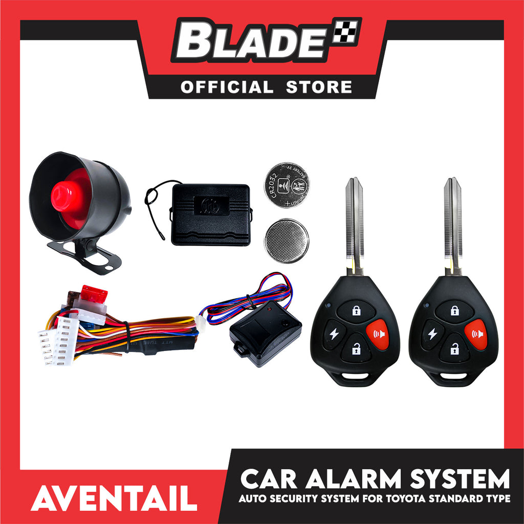 Aventail Car Alarm System Auto Security for Toyota Standard Type, Vehi ...
