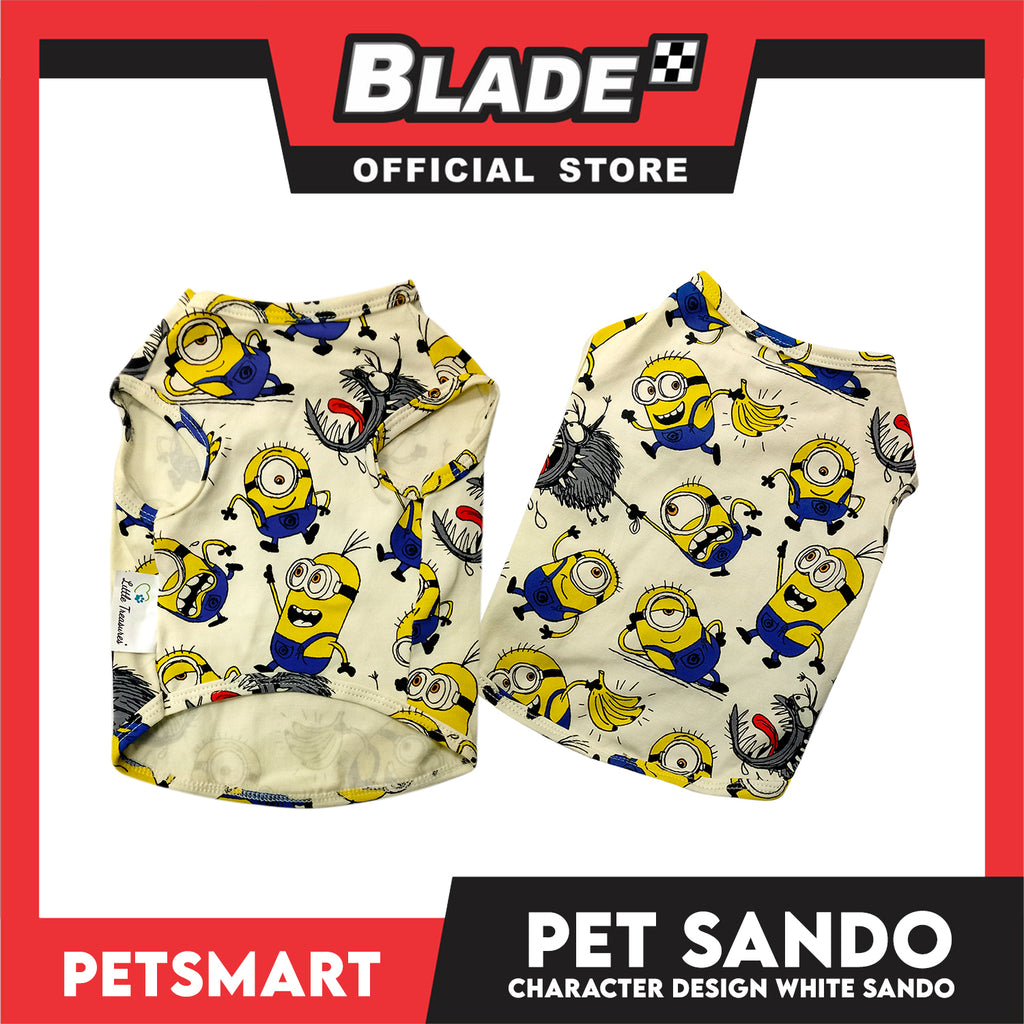 Pet Sando Character Design, White Color (Medium) Perfect Fit for Dogs ...