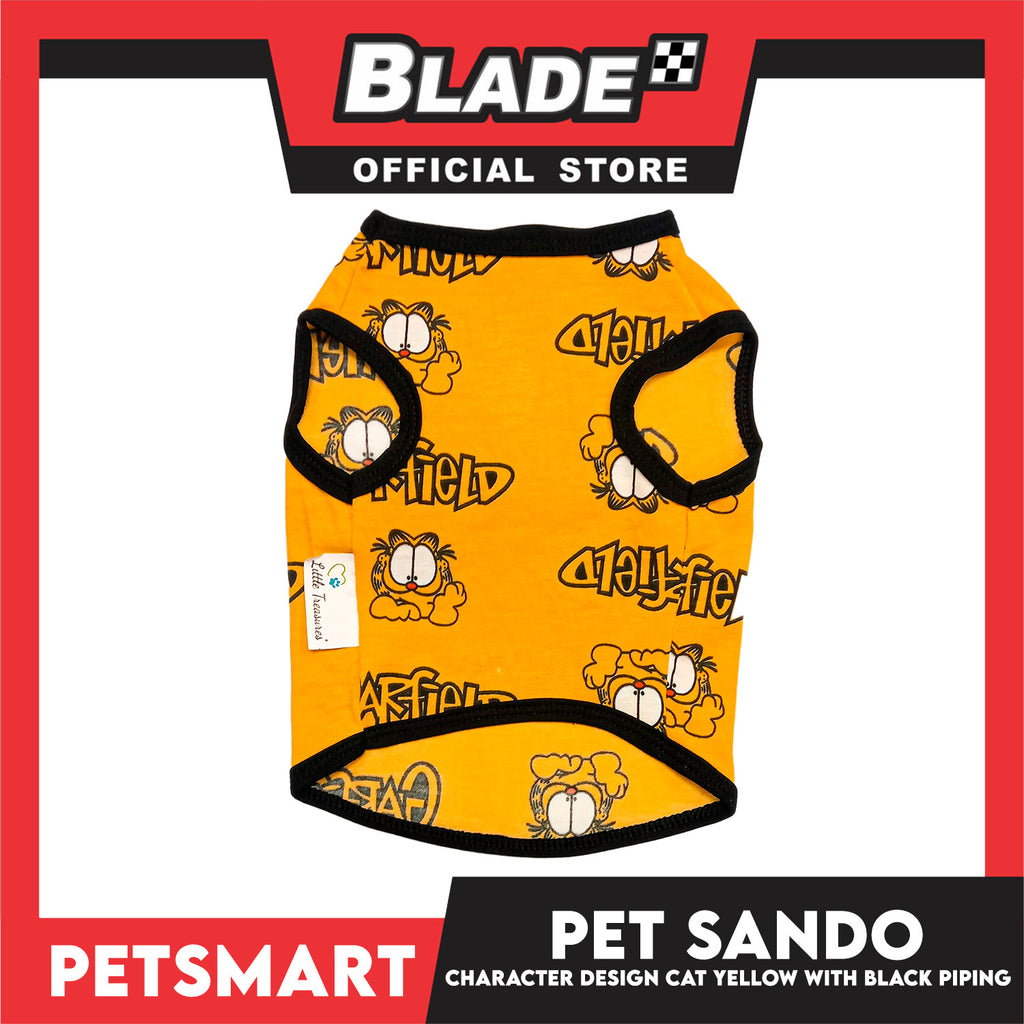 Pet Sando Character Design, Yellow with Black Color Piping Sando (Smal ...