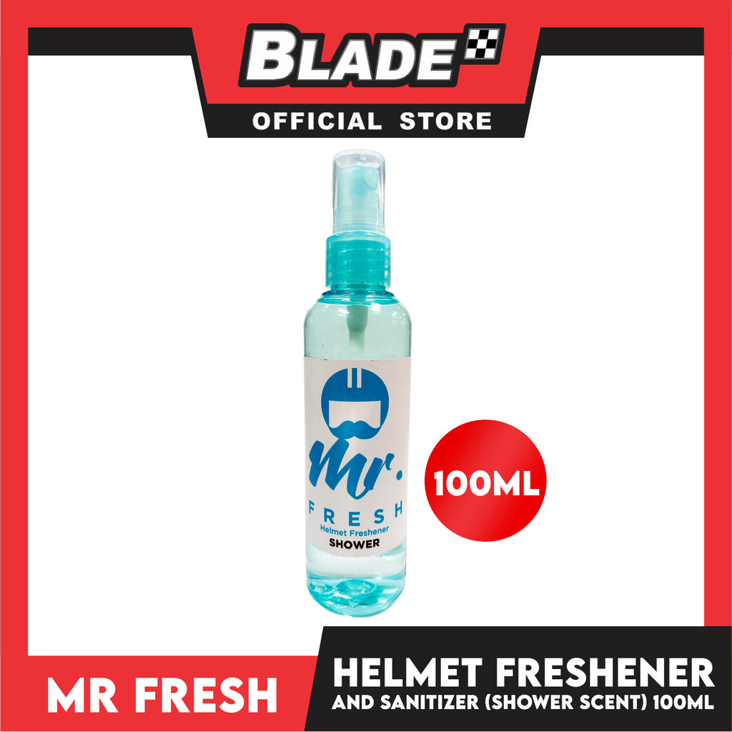 Mr. Fresh Helmet Freshener and Sanitizer (Shower) – blade.ph