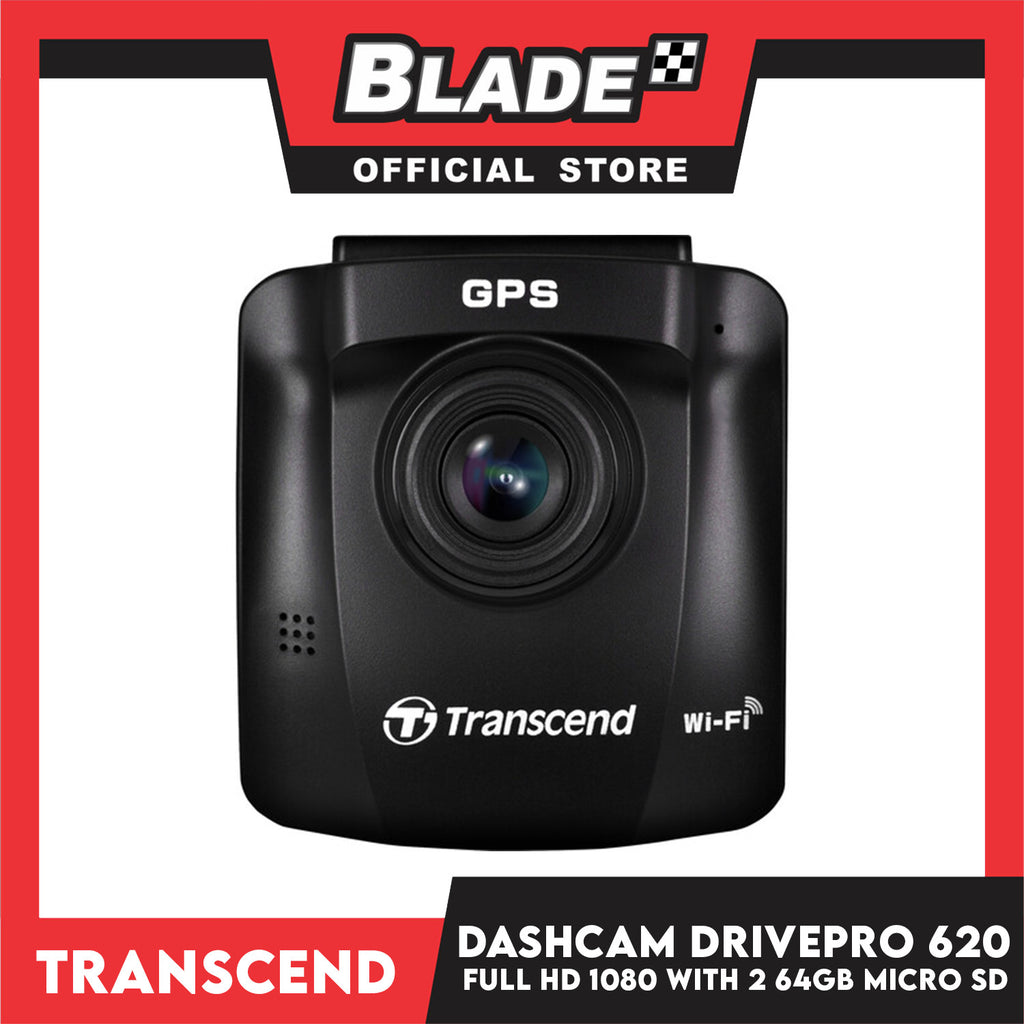 Transcend Dash Camera DrivePro 620 Car Video Recorder 64gb (With Free ...